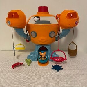 Toys | Octonauts Octopod Light Blue Base Complete Set With Figures And ...